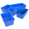 Storex Medium Classroom Storage Bin, Blue, Pack of 2 - Walmart.com
