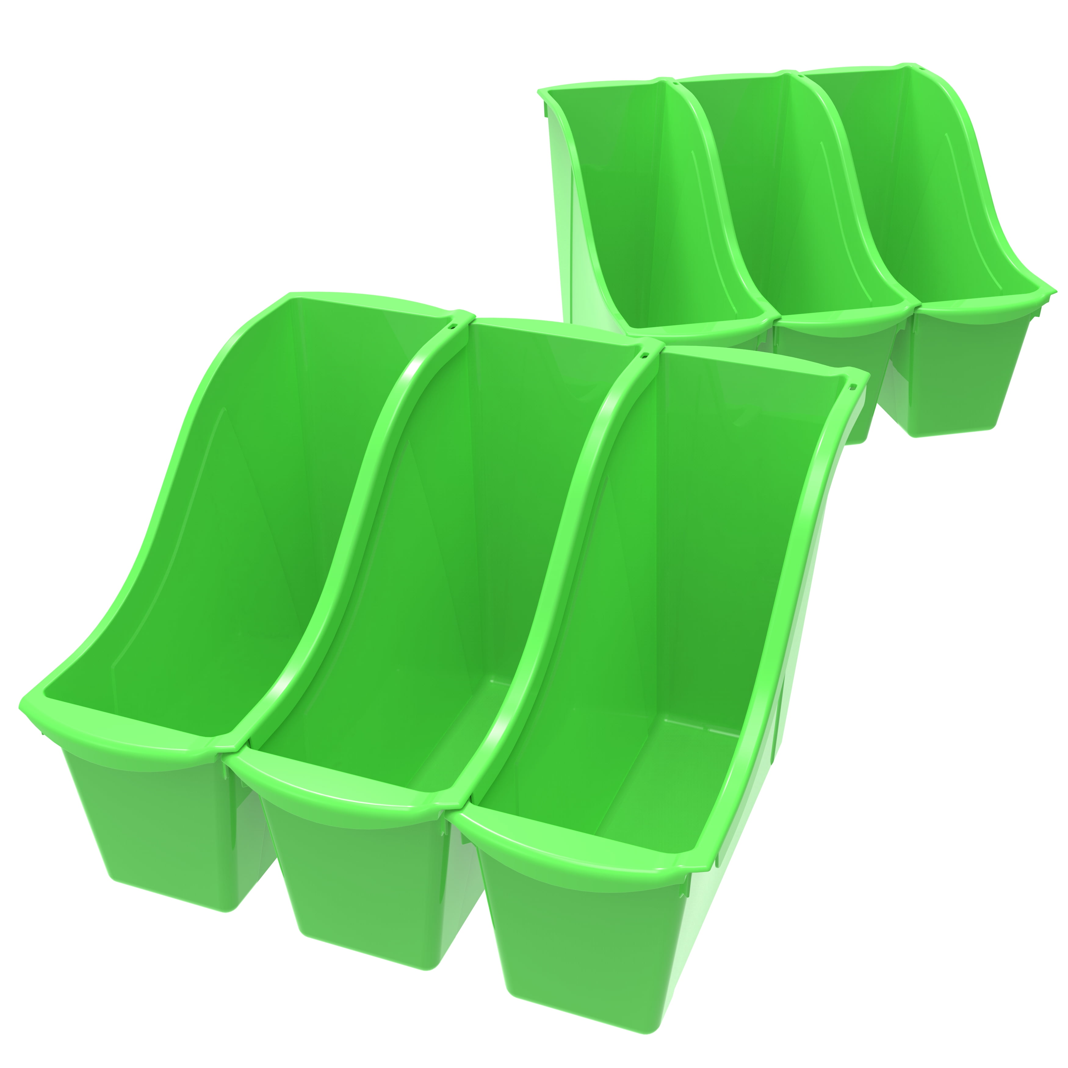 Storex Interlocking Book Bin, Small, 11-3/4 x 4-1/2 x 8-1/2 Inches ...