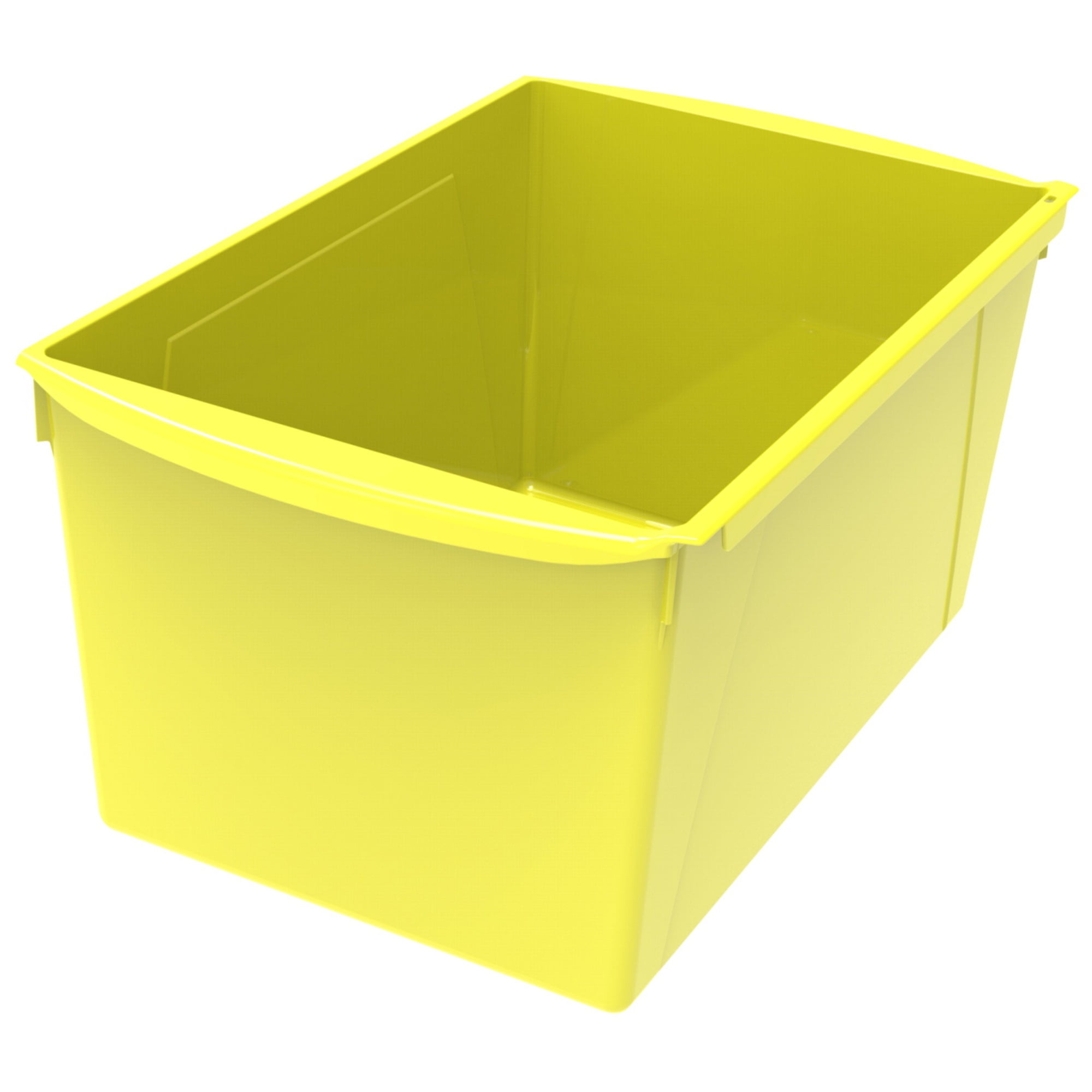 Storex Interlocking Book Bins, Double Wide, 14-1/2 x 9-1/5 x 7 Inches ...