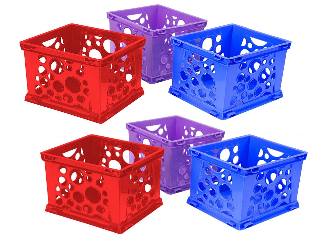 Storex Large Premium File Crate with Solid Bottom, Stores Hanging Files ...