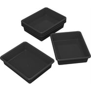 Storex Plastic Storage Tray with Lid, Letter-size Paper Sorter ...