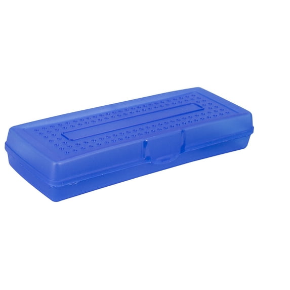 Storex Plastic Pencil Box, (12 units/pack) - Walmart.com