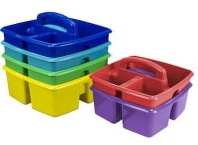 Storex Small Caddy Organizers, Office Supply Storage Containers ...