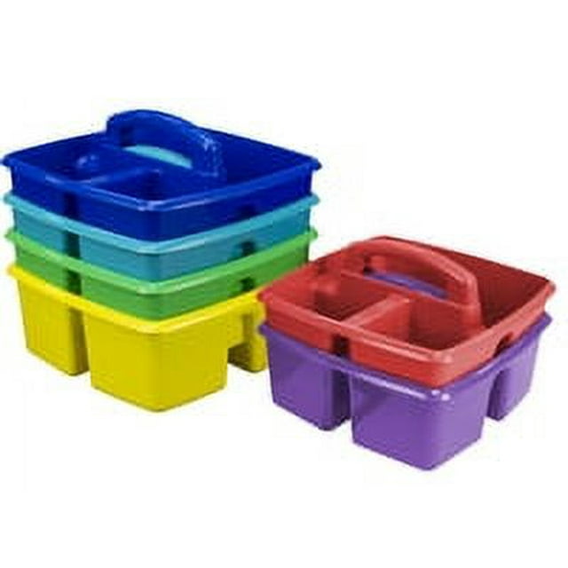 Storex Small Caddy Organizers, Office Supply Storage Containers ...