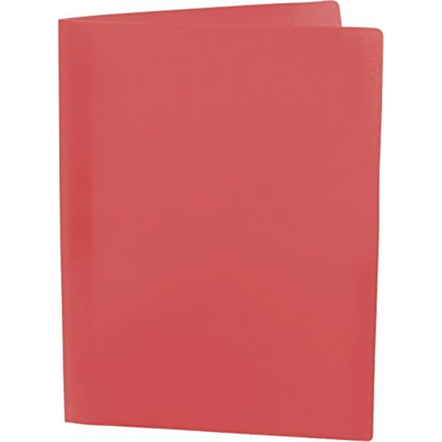 Storex Tear Resistant, Two-pocket folder with Plastic Prongs by Storex ...