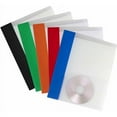 Storex Thicker Poly 2-Pocket Clear Folder - Walmart.com