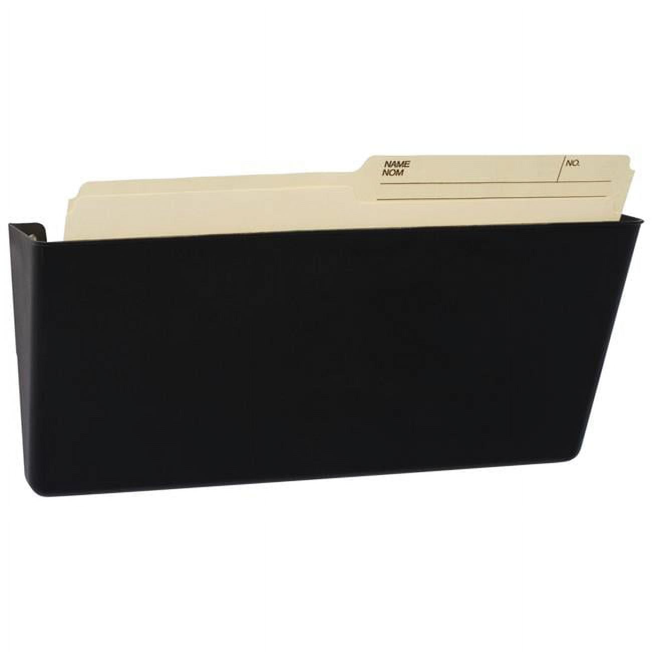 Storex Unbreakable Wall File, Black - Legal Size - Walmart.com