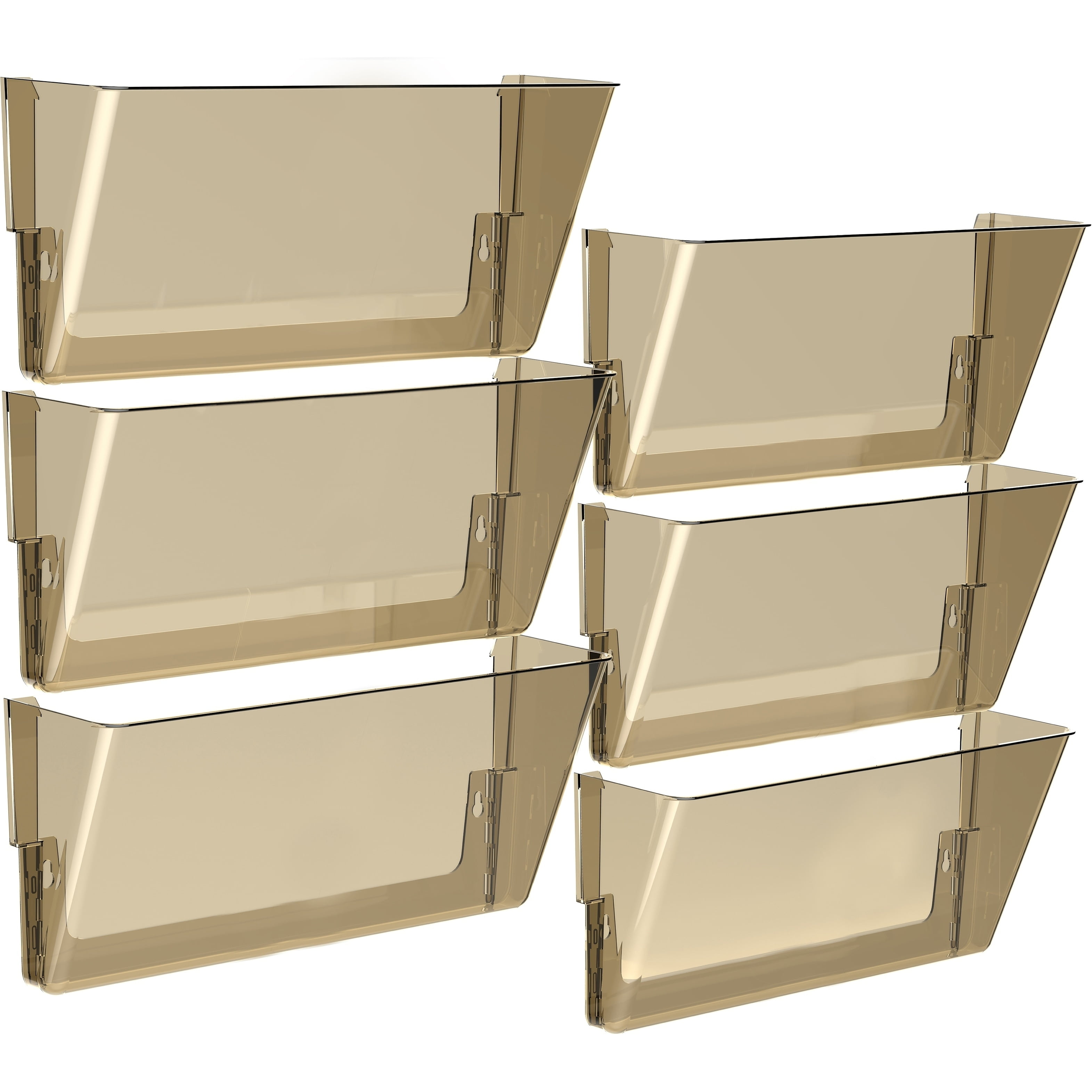 Storex Wall File / Legal-size / Smoke (6 units/pack) - Walmart.com