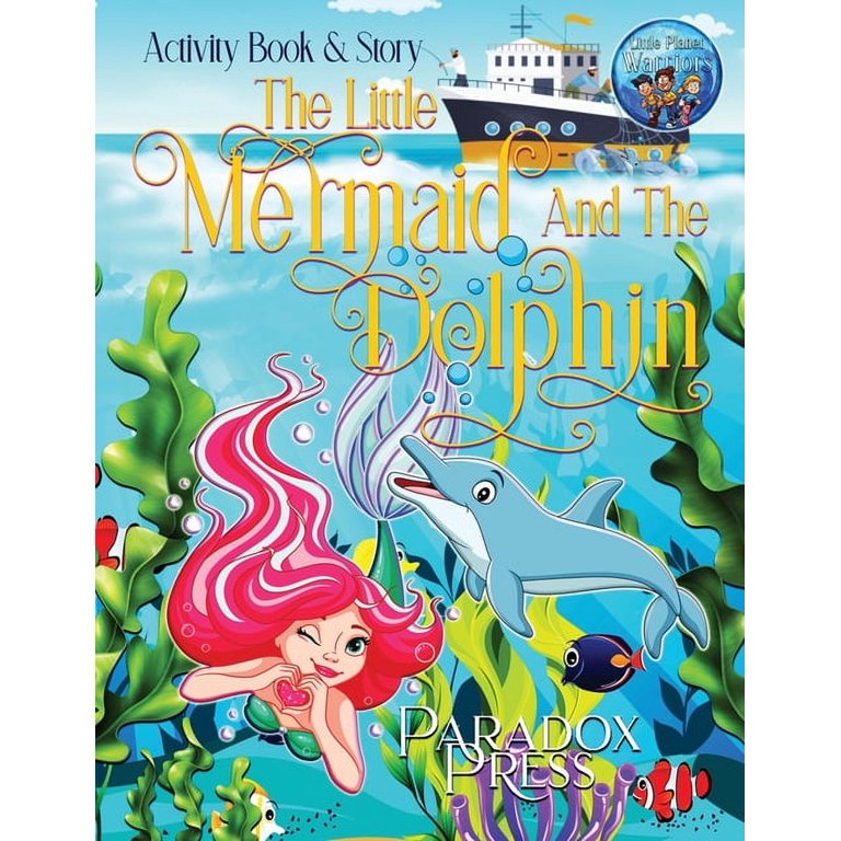 the little mermaid dolphin coloring pages