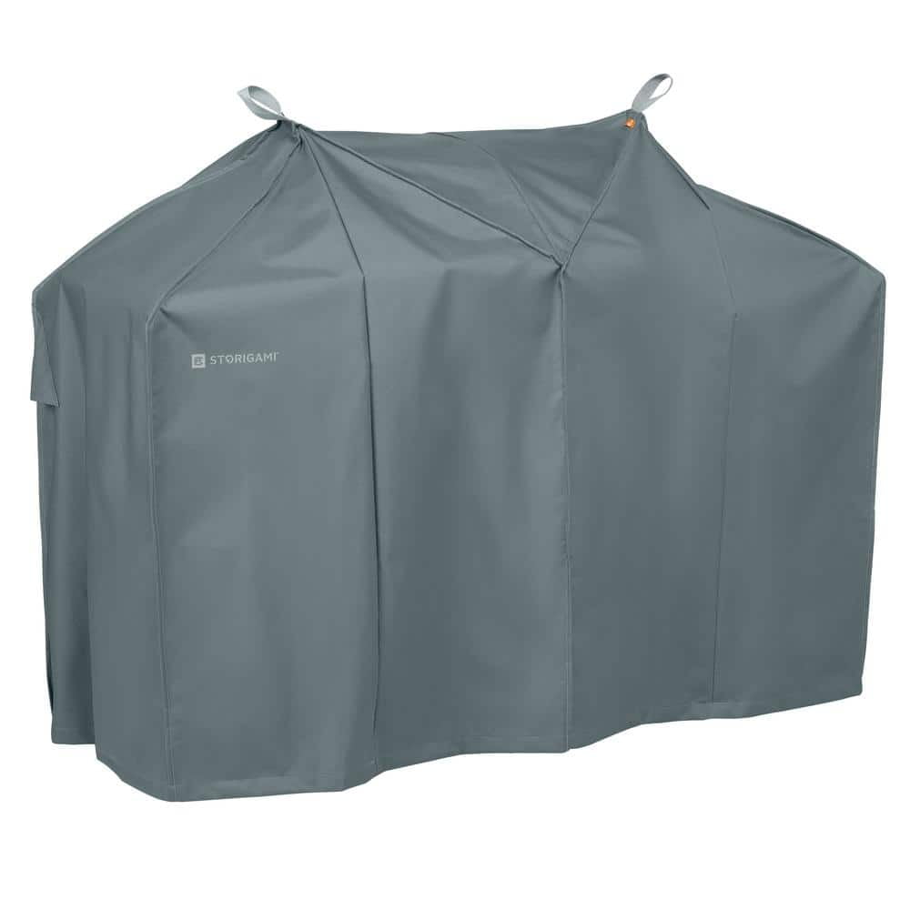 Storigami 58 in. L x 30 in. D x 48 in. H Easy Fold BBQ Grill Cover ...