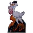 Stork With Baby Girl - Life-Size Cardboard Stand-Up - Walmart.com