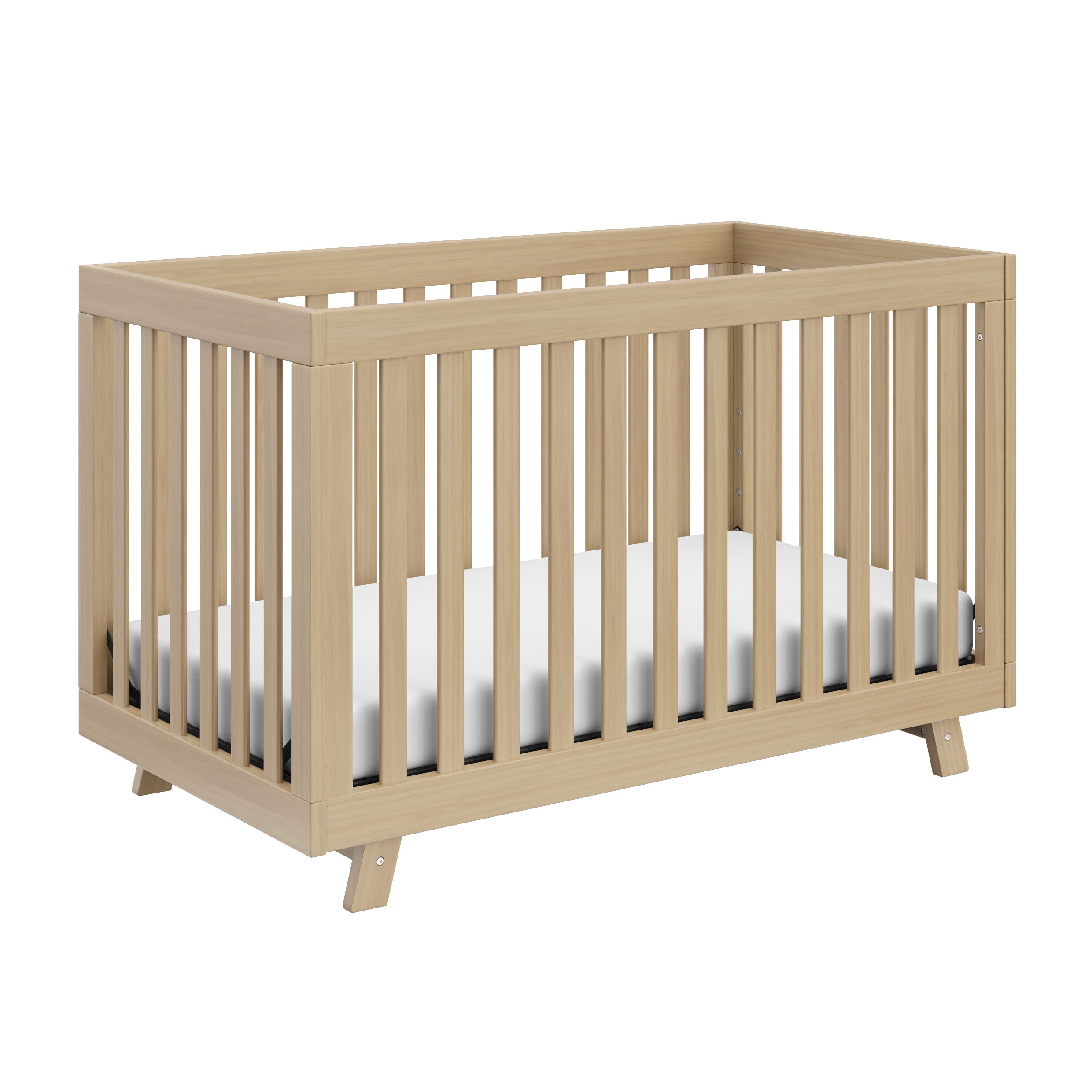 Storkcraft Beckett 3-in-1 Convertible Baby Crib, Driftwood - Walmart.com