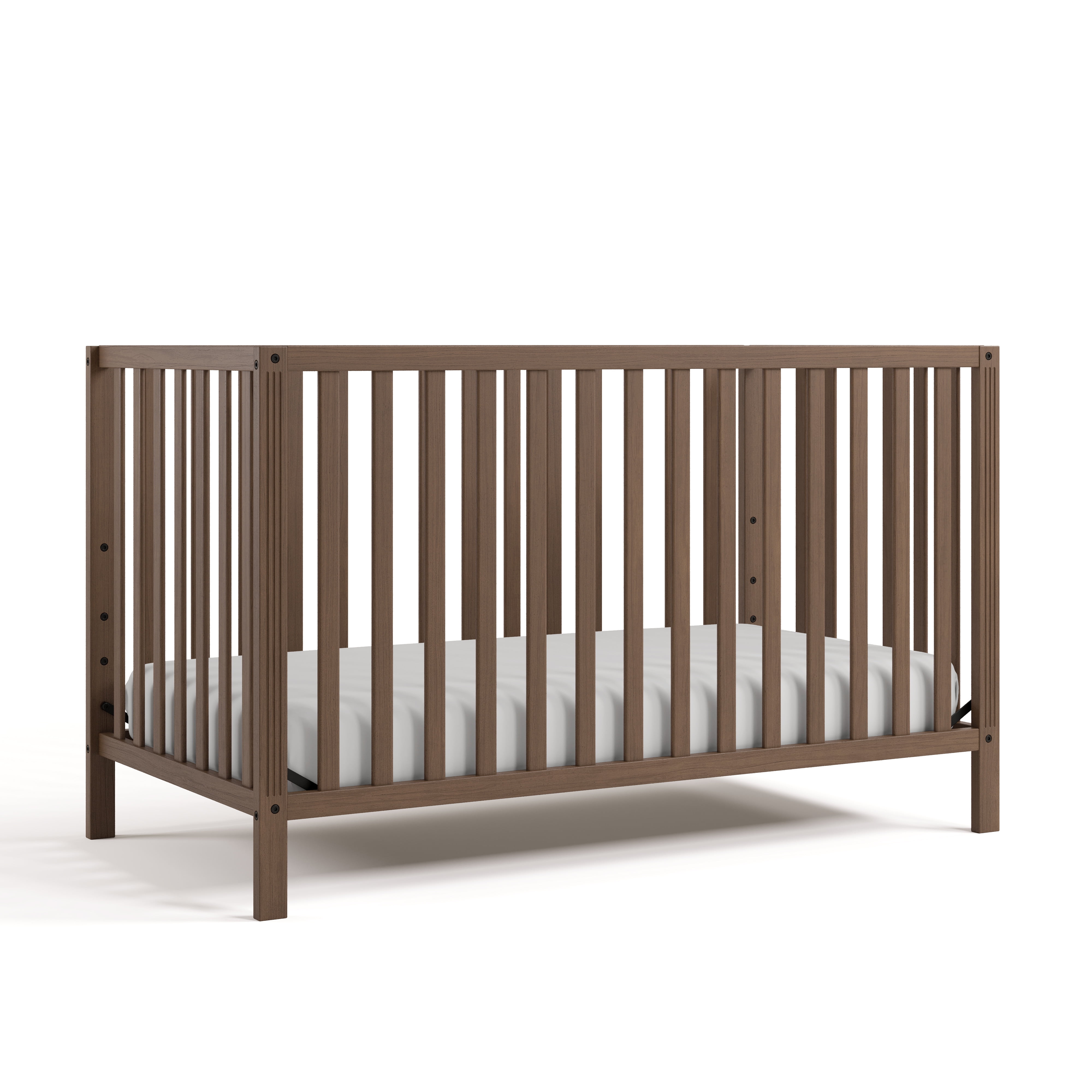 Storkcraft Morningside 5-in-1 Convertible Baby Crib, Hazelnut - Walmart.com