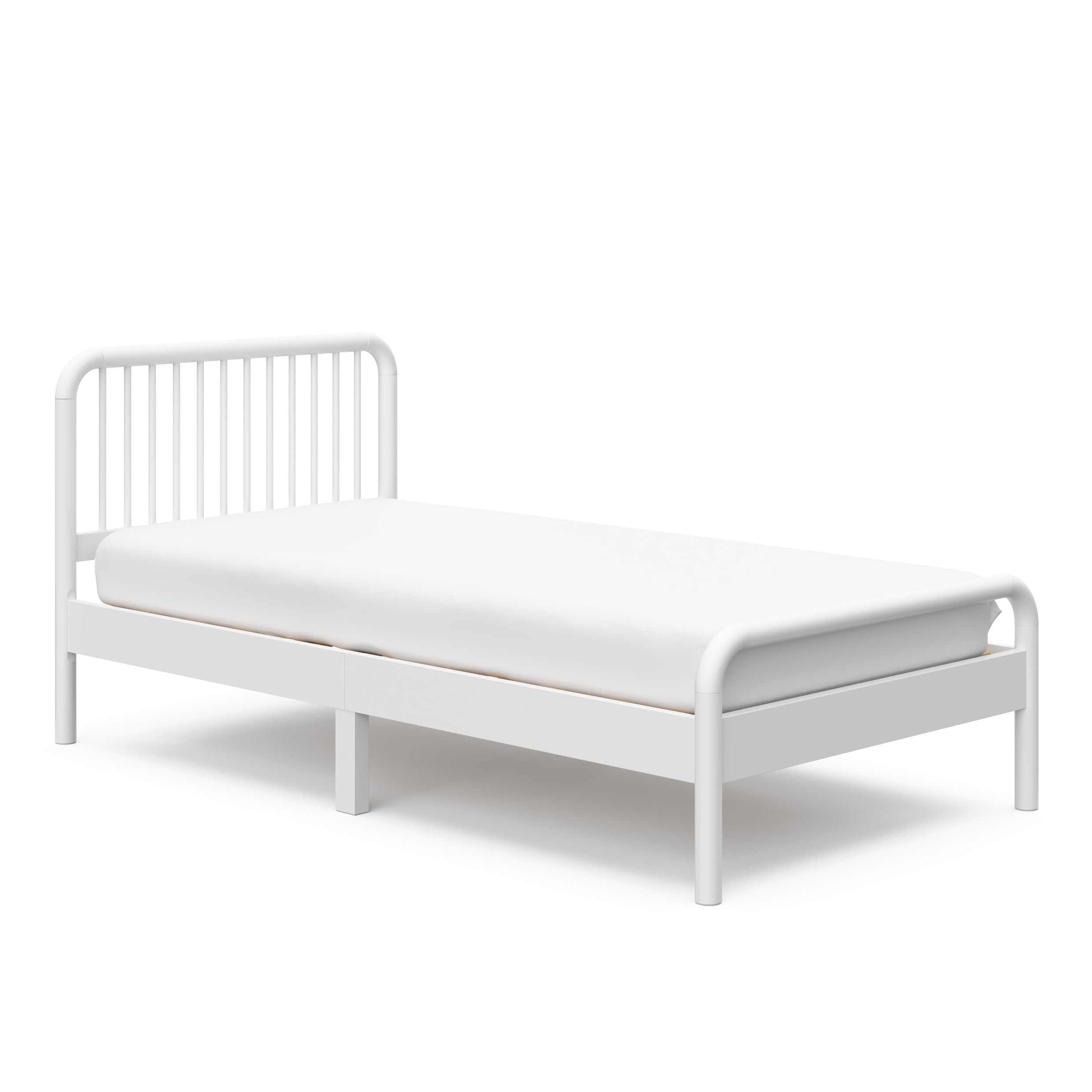 Storkcraft Next Porto Kids Twin Bed, White - Walmart.com