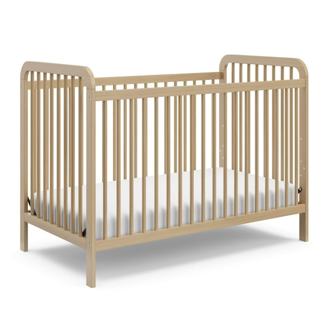 Storkcraft Pasadena 3-in-1 Convertible Baby Crib, Driftwood - Walmart.com