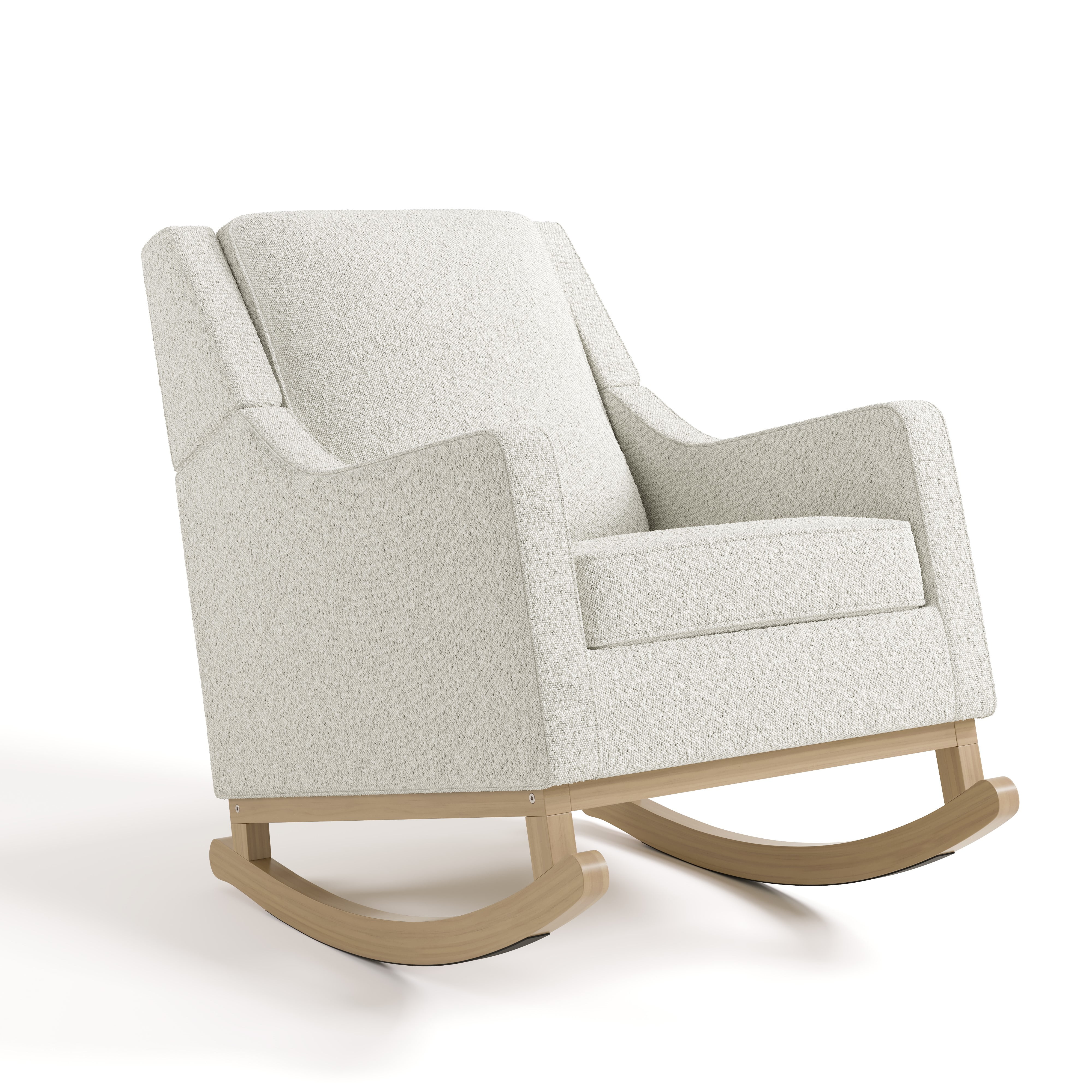 Storkcraft Pasadena Infant Nursery Rocker, Driftwood with Ivory Boucle ...