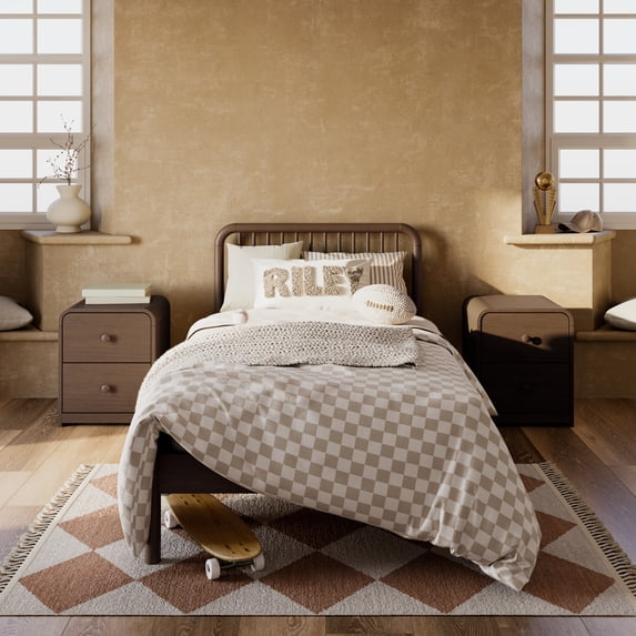 Storkcraft Porto Twin Bed, Hazelnut - Walmart.com