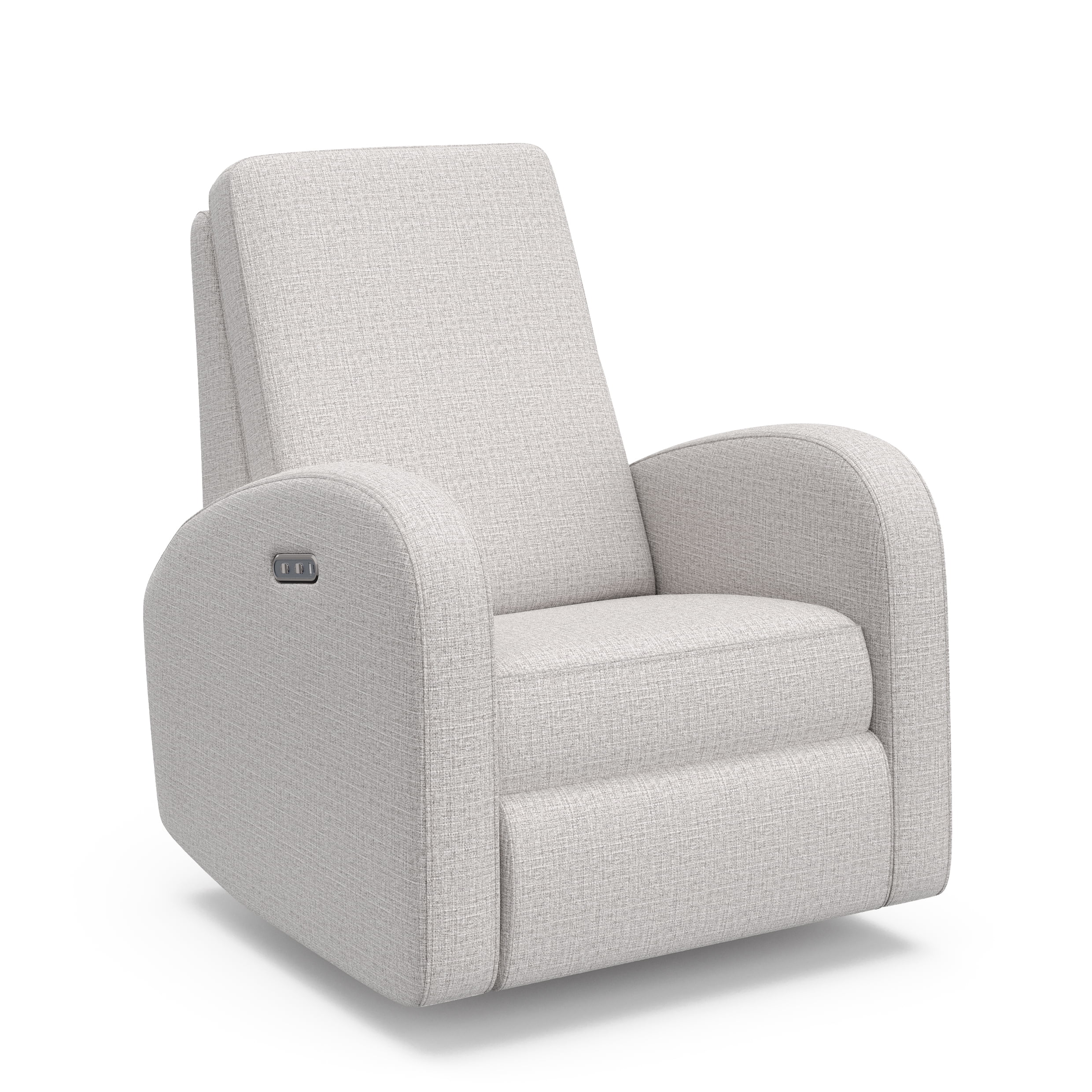 Storkcraft Santa Monica Infant Power Recliner Swivel Glider with USB ...