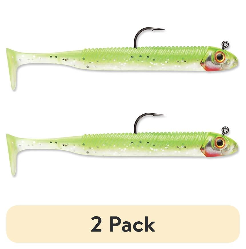 (2 pack) Storm 360GT Searchbait Minnow 3.5" Hard Bait 1/8 oz Chartreuse ...