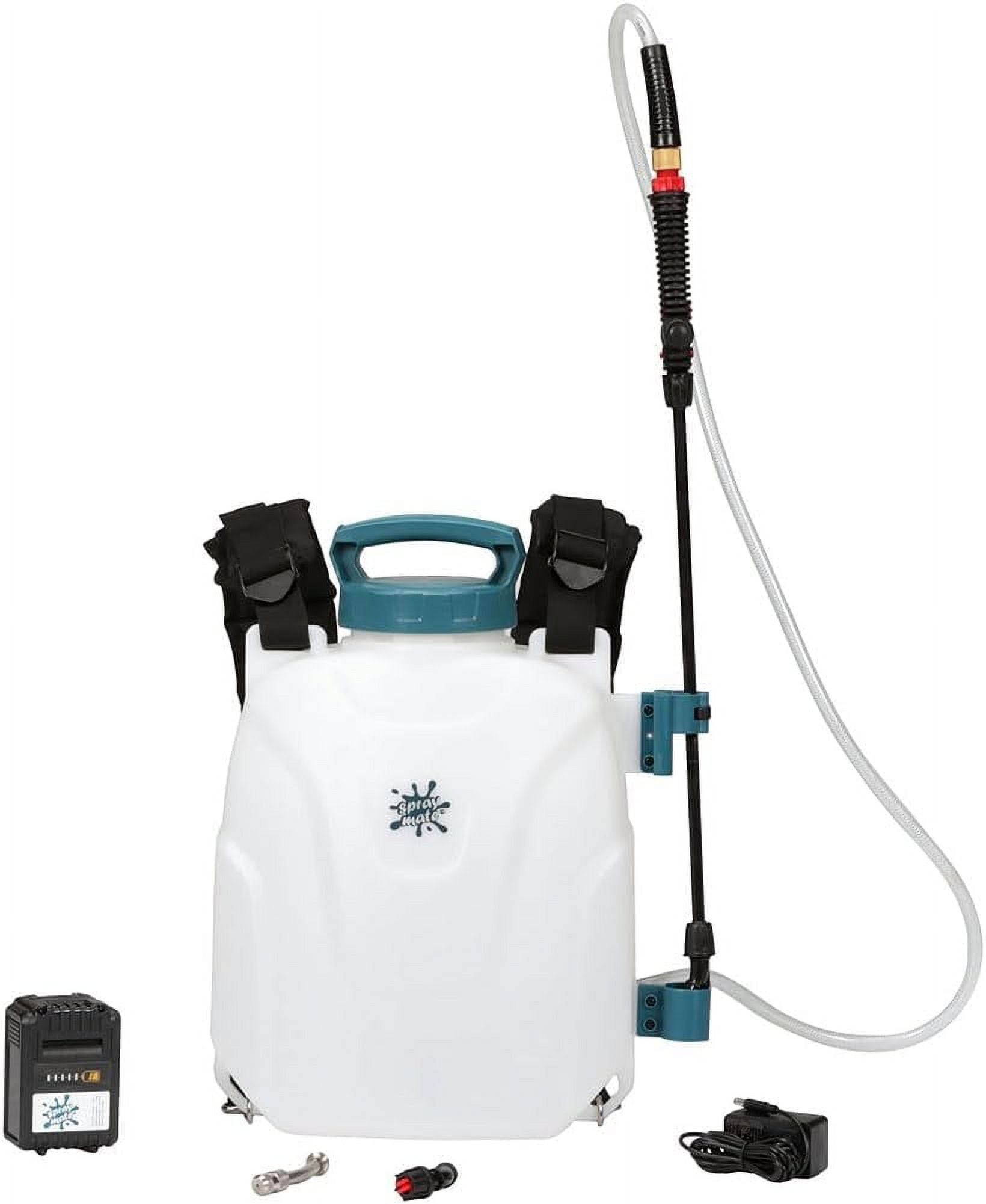 Storm Battery Powered Backpack Sprayer - Dual Pressure Electric Lawn ...