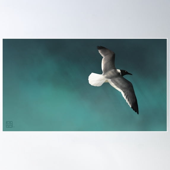 Storm Bird Poster Wall Art, Modern Wall Decor For Living Room Bedroom ...