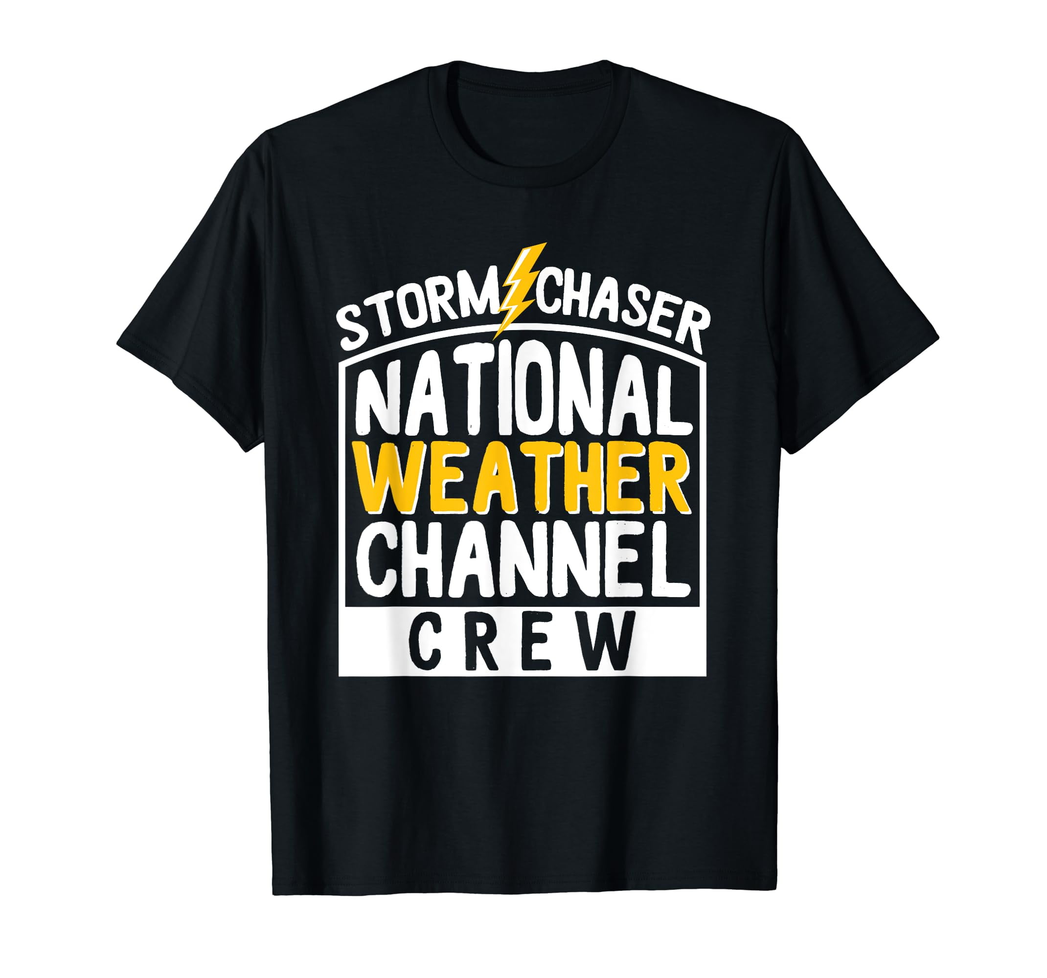 Storm Chase National Weather Channel Crew T-Shirt - Walmart.com
