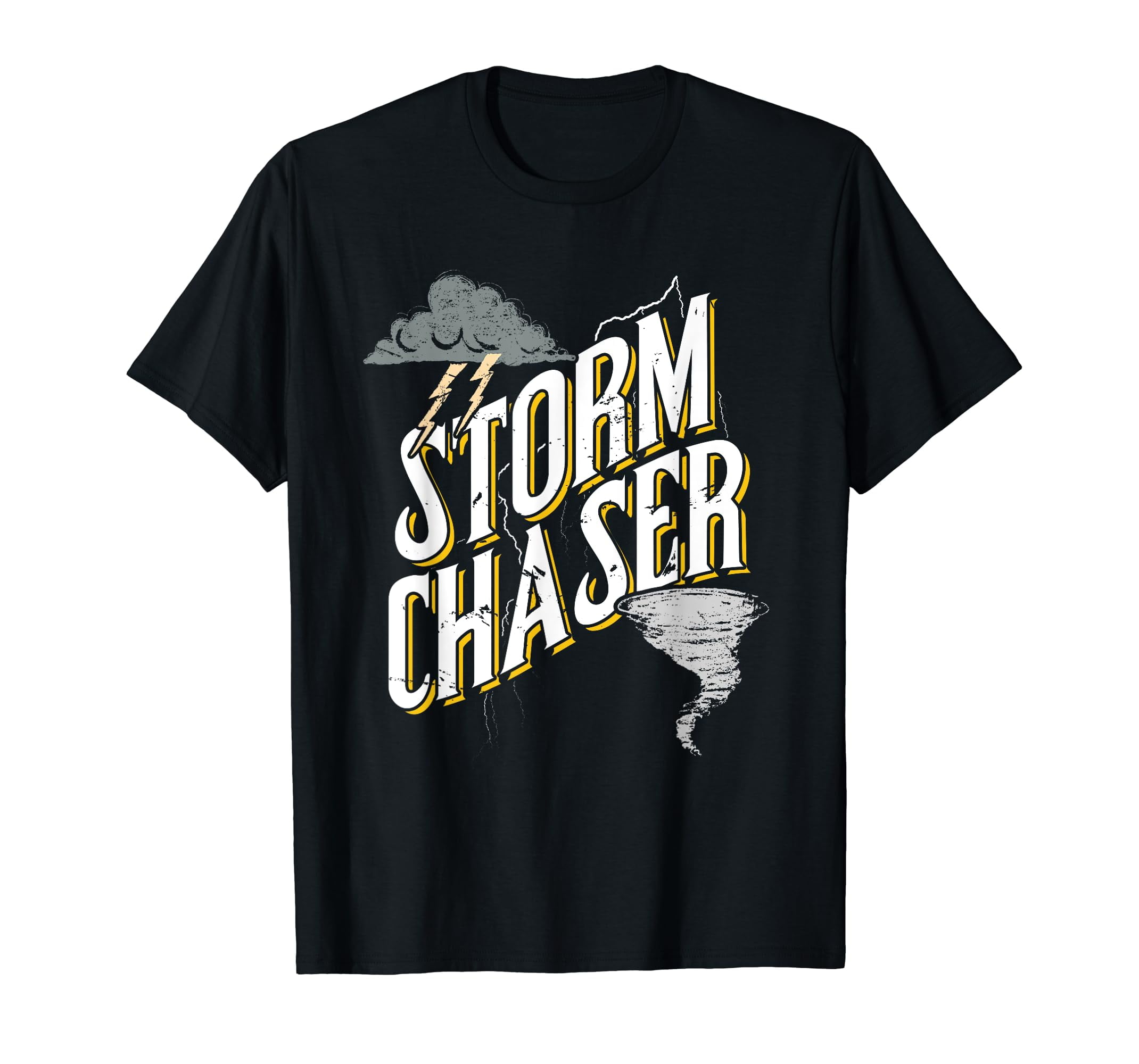 Storm Chaser Lightning | Tornado Hurricane | Storm Chasing T-Shirt ...