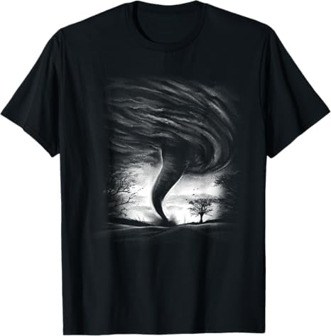 Storm Chaser Meteorologist Cyclone Thunderstorm Chaser T-Shirt ...