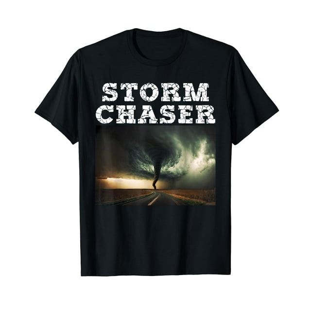 Storm Chaser Tornado Picture Meteorologist Weather T-Shirt - Walmart.com