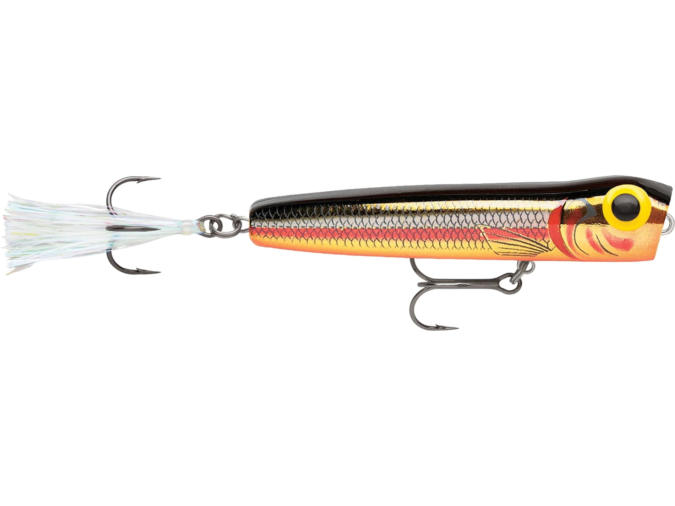 Rapala Storm Chug Bug Fishing Lure, Metallic Bleeding Gold, Topwater ...