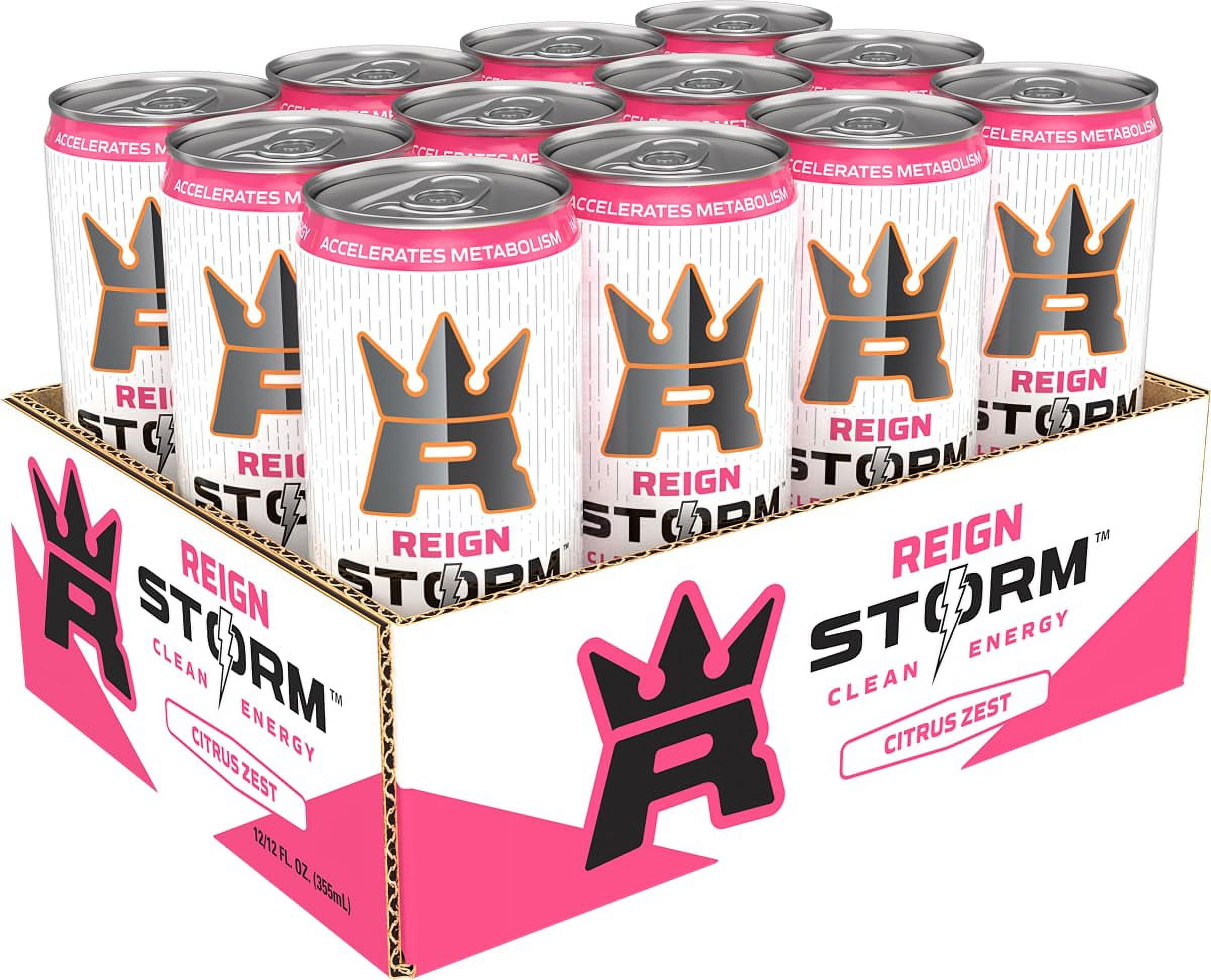 Storm, Citrus Zest, Fitness & Wellness Energy Drink, 12 Fl Oz (Pack of ...