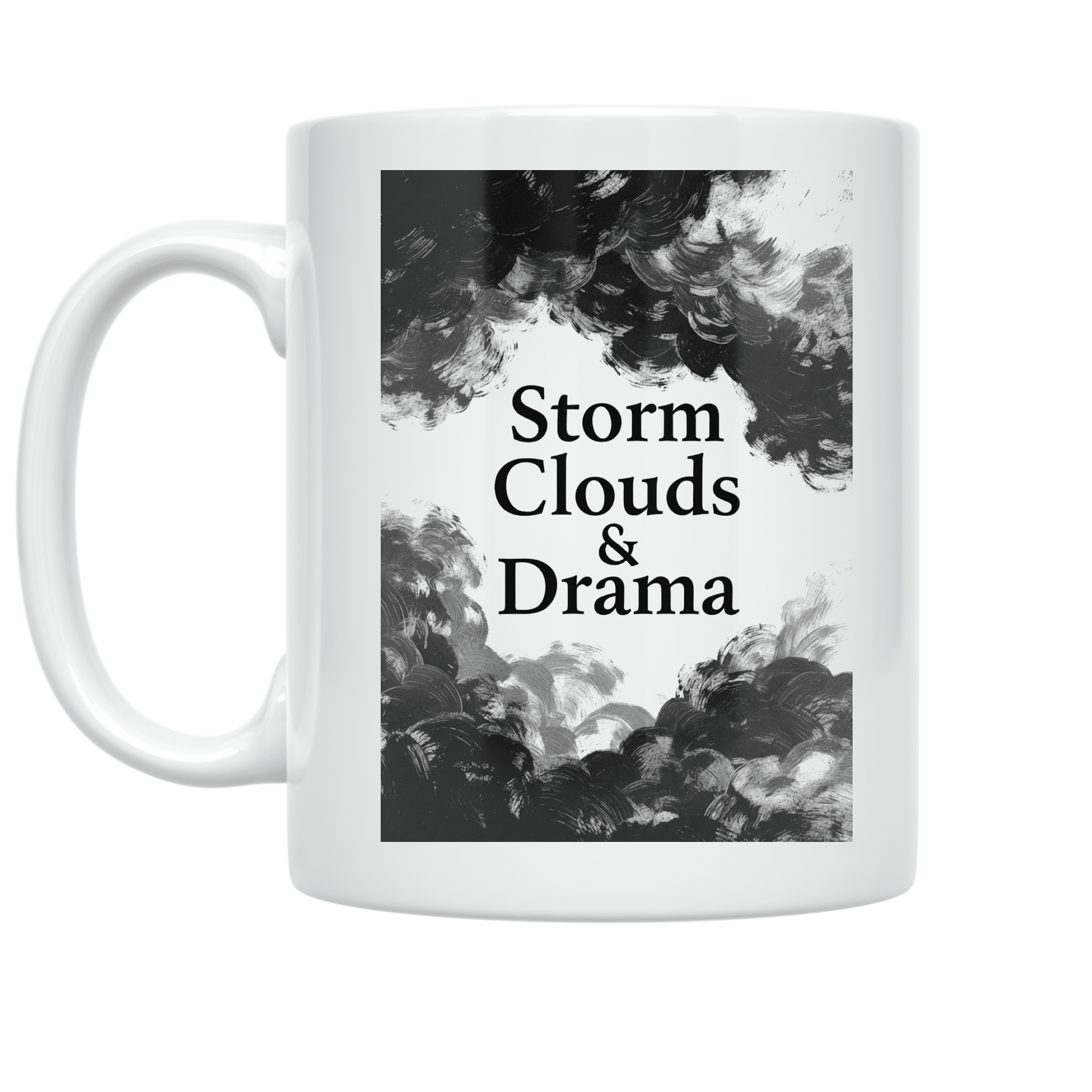 Storm Clouds & Drama - Weather Art Enthusiast - 11 oz Ceramic Coffee ...