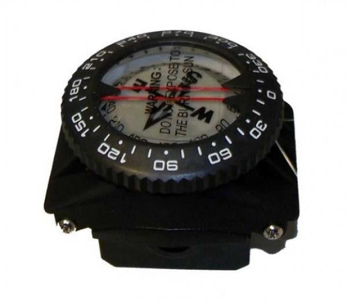 Storm Wrist Compass on a special Hose Mount for Scuba Diving Navigation ...