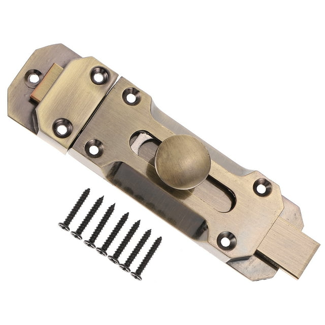 Storm Door Safety Chain Deadbolt Latch Internal Sliding Lock - Walmart.com