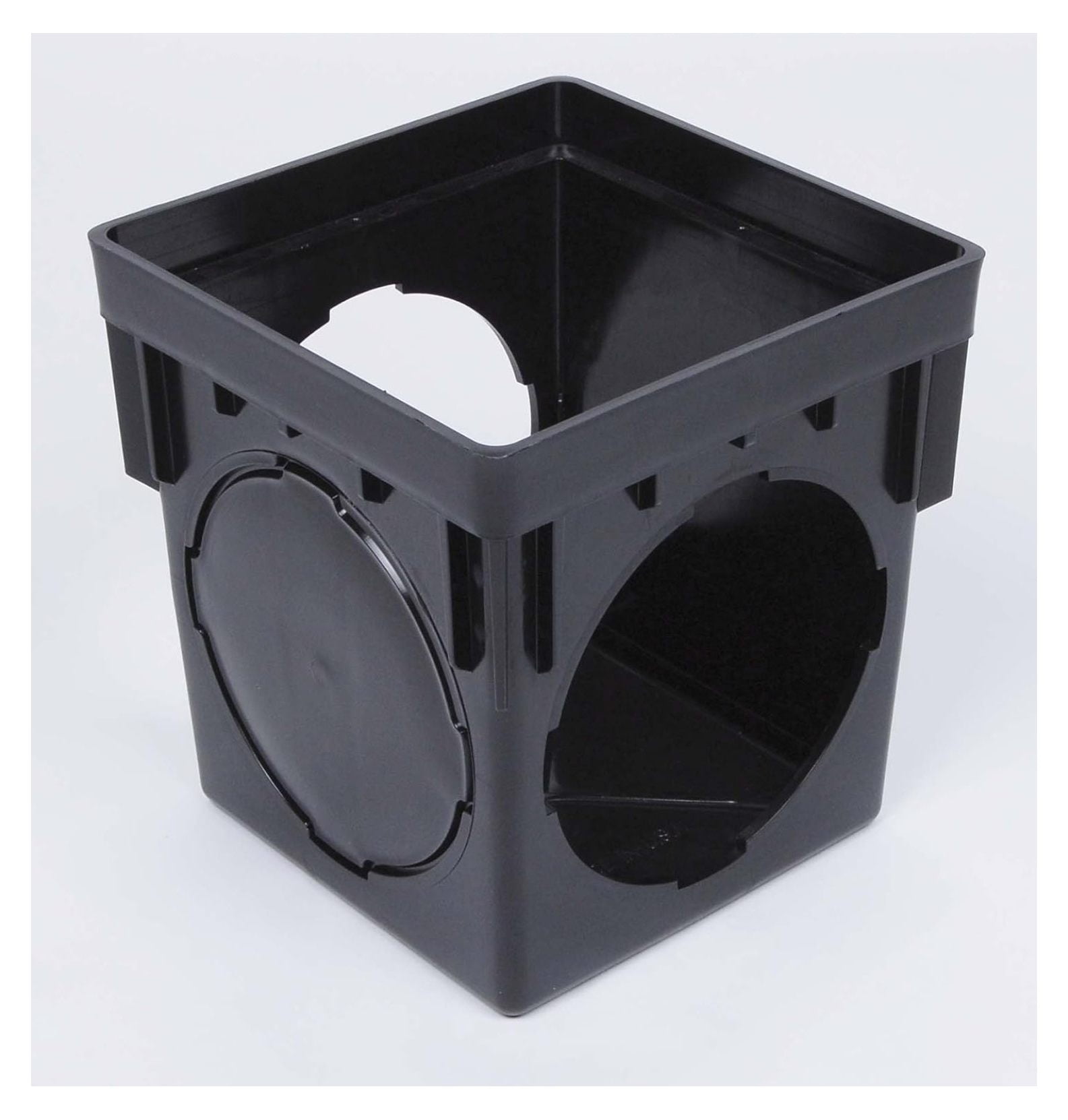 Storm Drain FSD-120-CB-2 12-in. Square Catch Basin With 4 Side Outlets ...