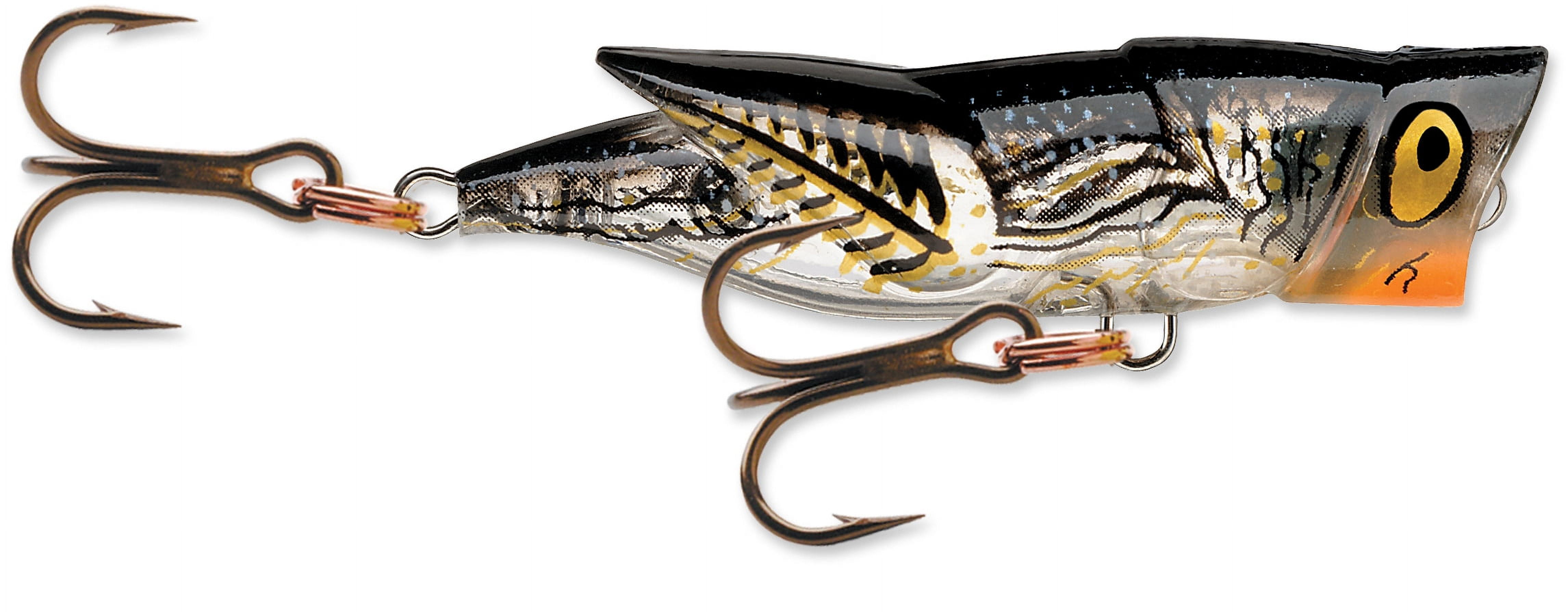 Storm Hopper Popper 1 1/2" Topwater Fishing Lure 1/16oz Phantom Black ...