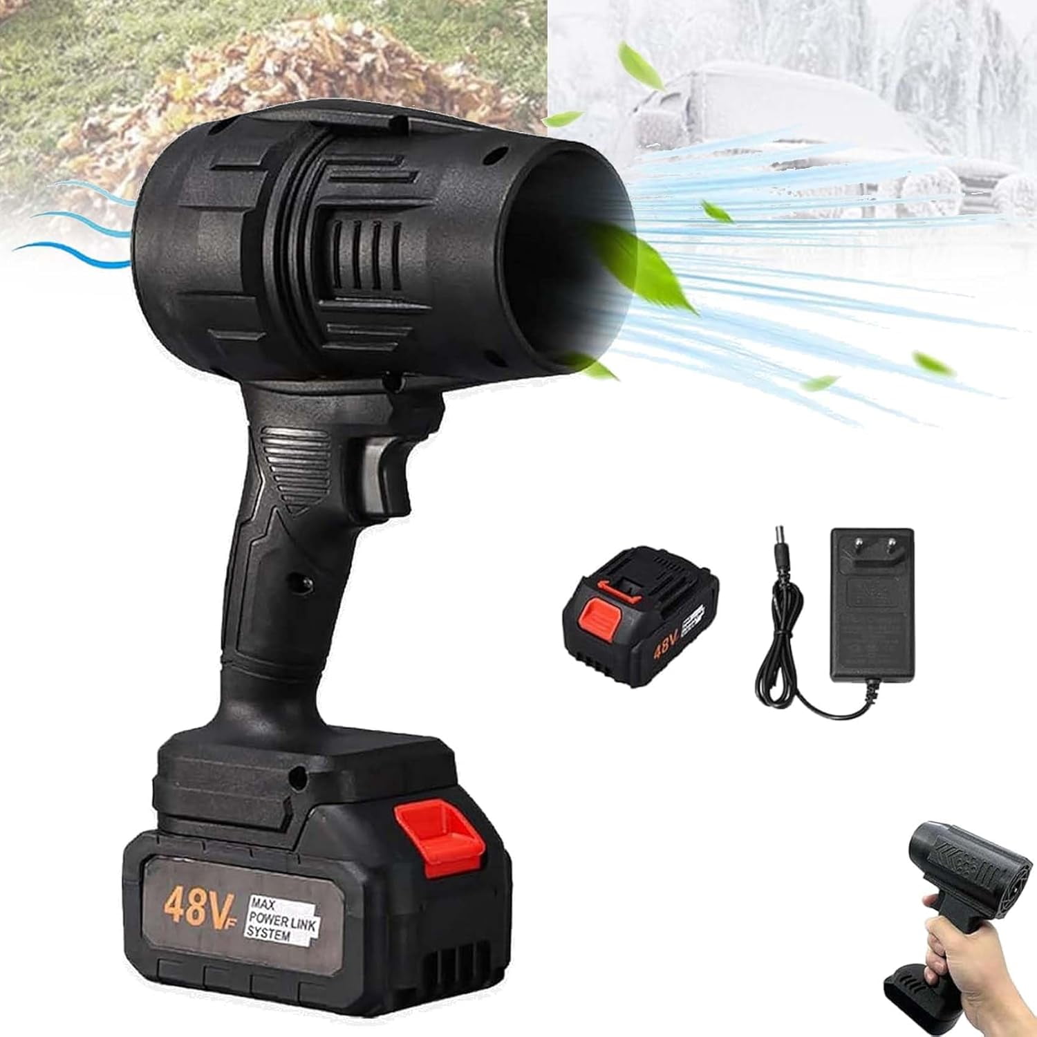 Storm Industries Jet Blower, 2025 New Jet Dry Blower, Portable Handheld ...
