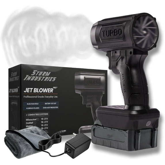Storm Industries Jet Blower, 2026 New Cordless Portable Snow Blower for ...