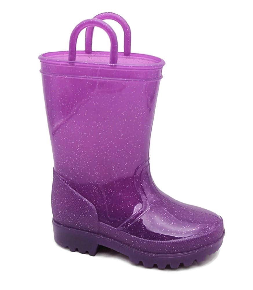 Storm Kidz Girls Glitter Rainboots - Kids Toddler/Little Kid/Big Kid ...