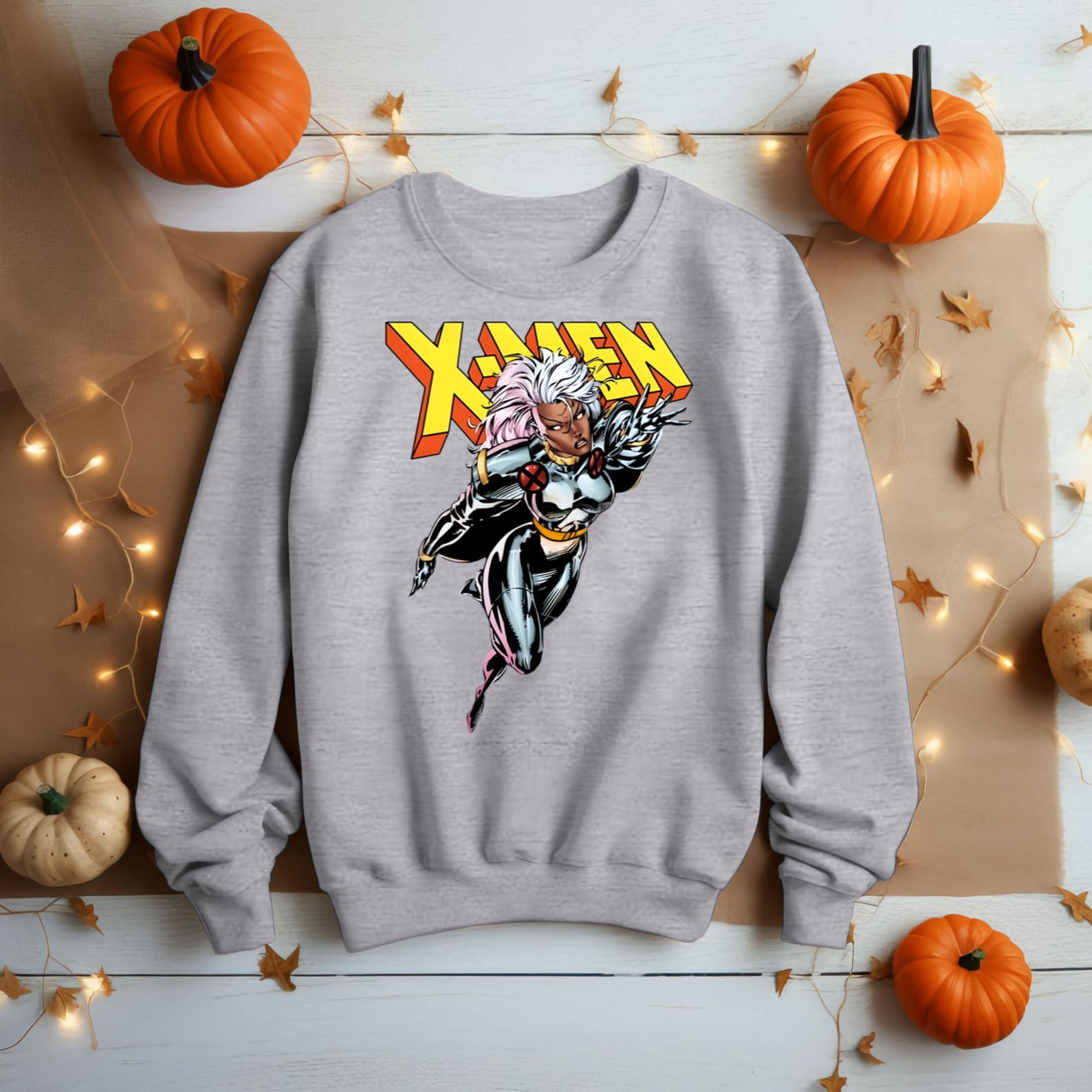 Storm - Ororo Munroe - White T-Shirt. X-Men Animated. Male & Female ...