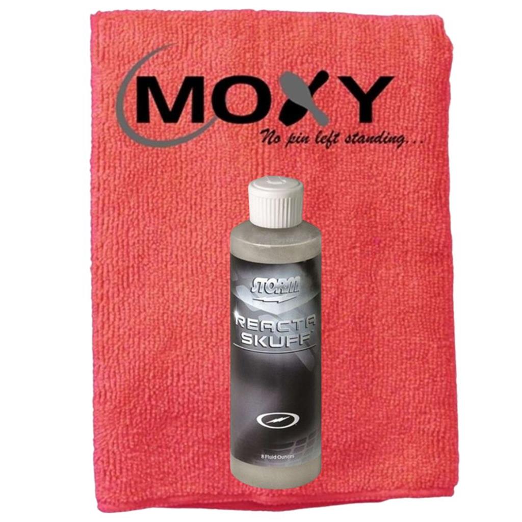 Storm Reacta Skuff Bowling Ball Cleaner - 8oz with Moxy Micro Fiber ...