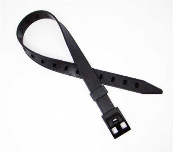 Storm 18" Black Rubber Knife Strap - Single for Scuba, Snorkel or Water ...