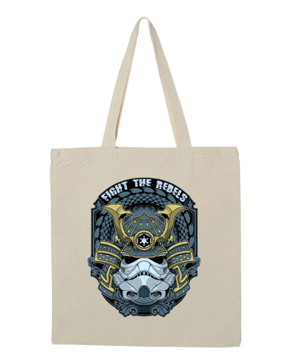 Storm Samurai Tote Bag with Lightning Blade Warrior in Action Mood ...