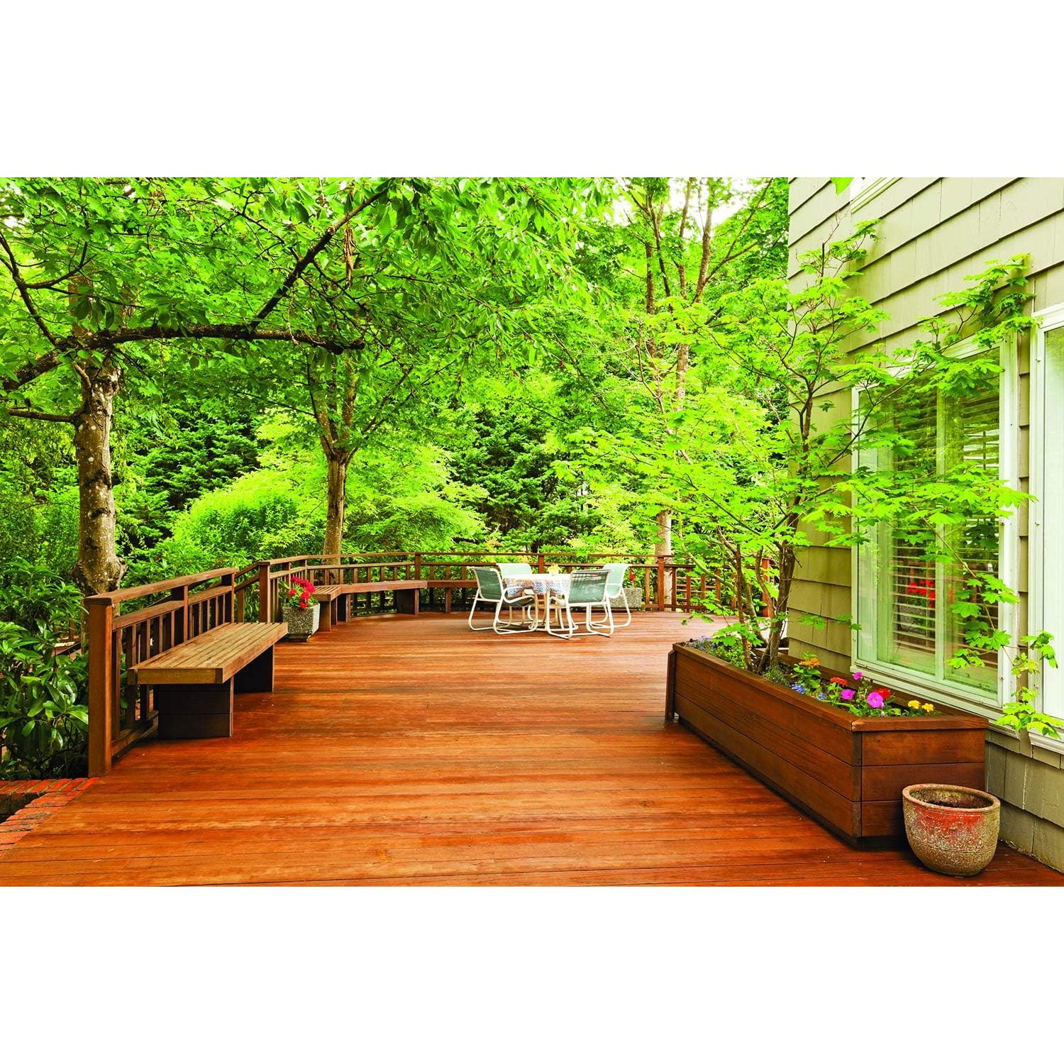 Storm Stain Protector - Golden Oak, 5 Gallons, Protects Outdoor Wood ...