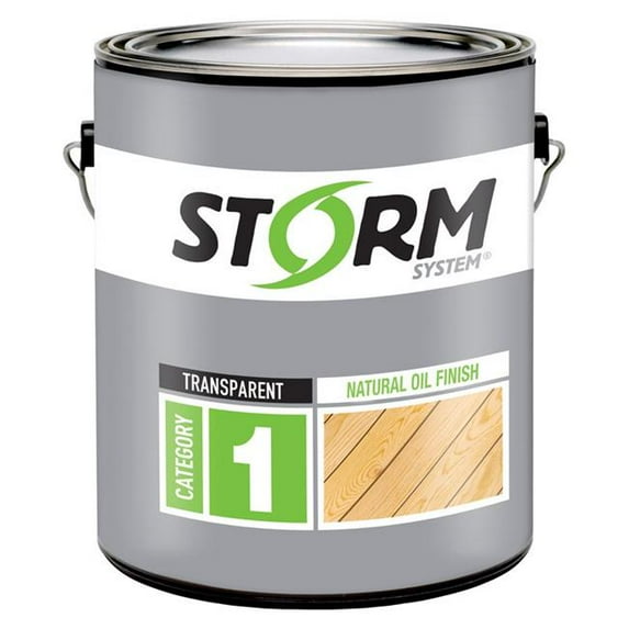 Storm System Transparent Natural Oil & Waterborne Hybrid Exterior Stain ...