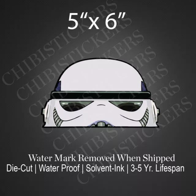 Storm Trooper Jedi Order Star Wars Sticker Vinyl Sticker Decal Car ...