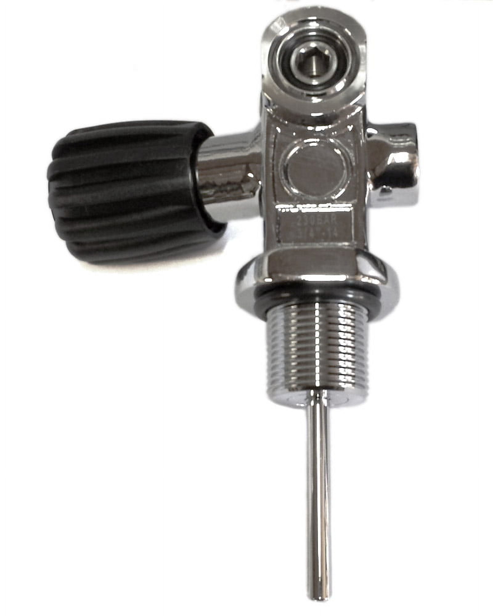 Storm Universal Scuba Tank Pro-Valve -Yoke/DIN Convertible - 200BAR ...