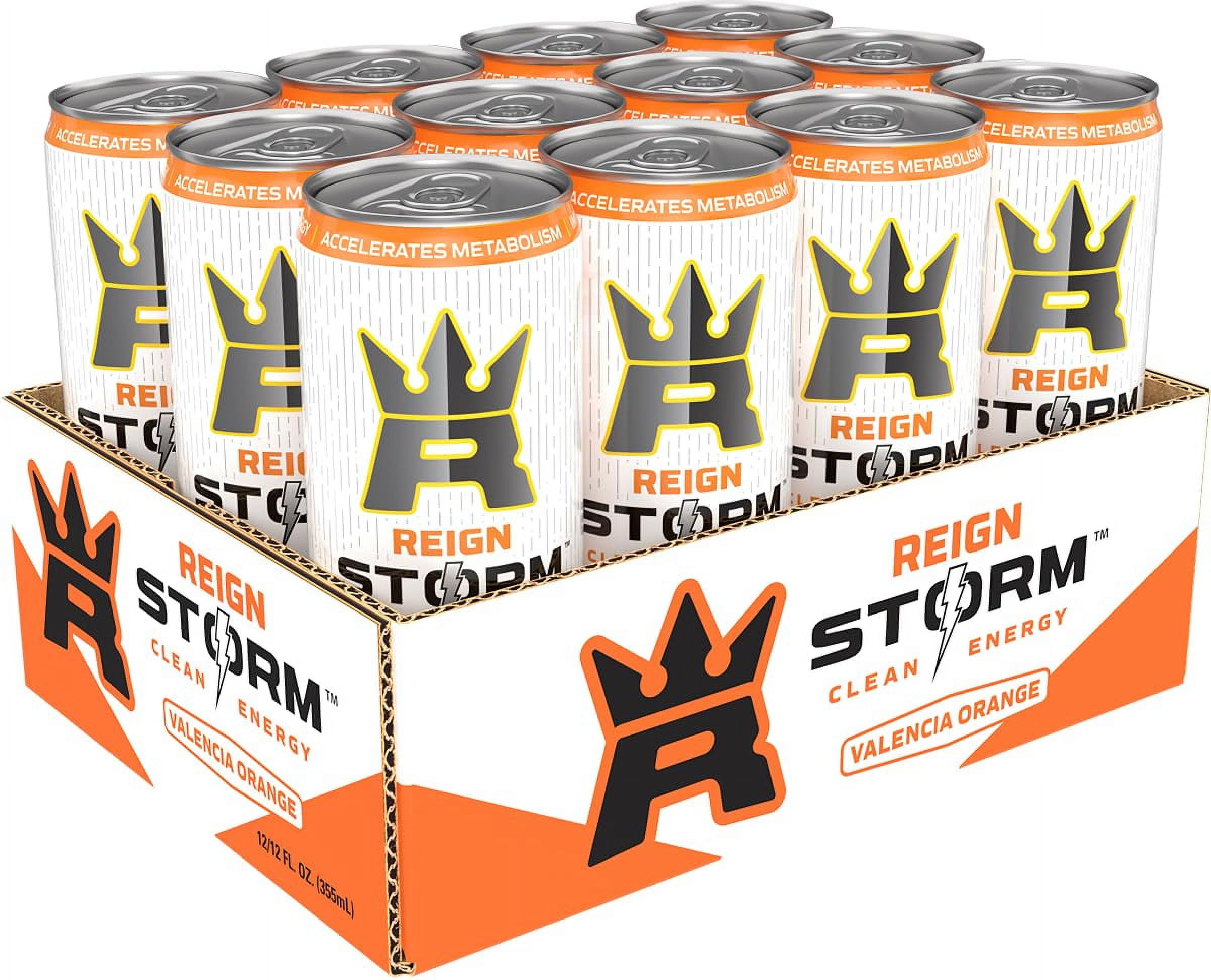 Storm, Valencia Orange, Fitness & Wellness Energy Drink, 12 Fl Oz (Pack ...