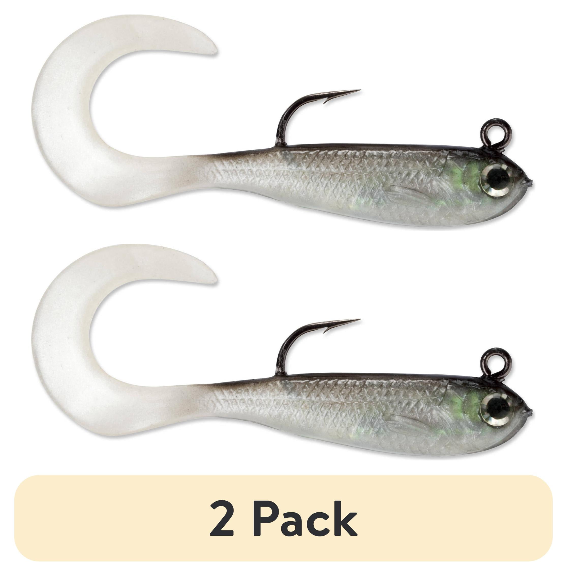 (2 pack) Storm WildEye Curl Tail Minnow 02 Fishing Lure 2" 1/16oz ...