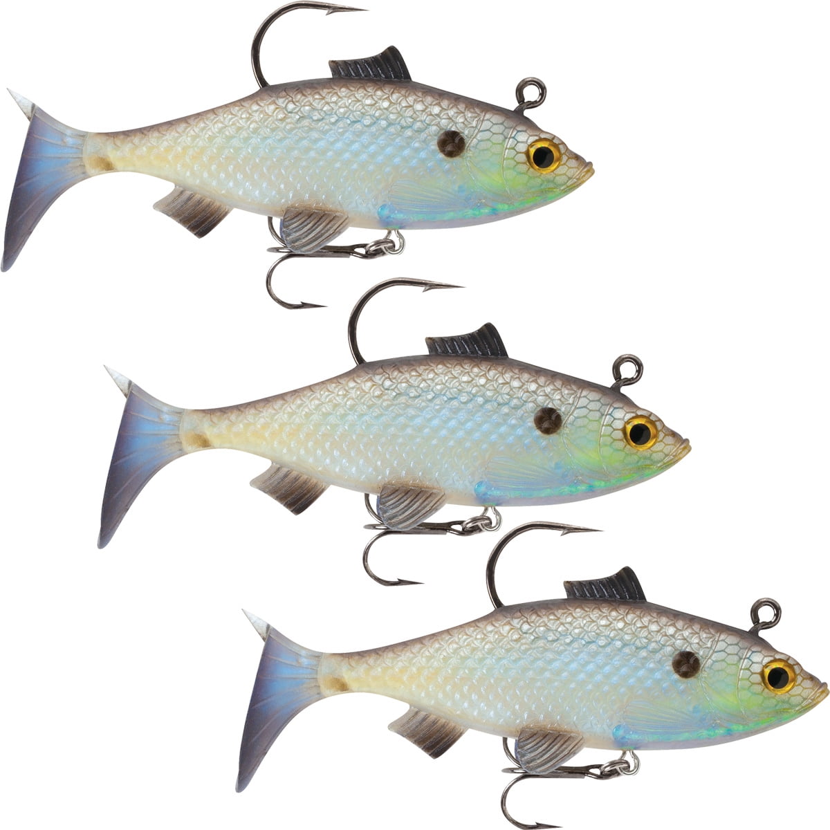 Storm WildEye Live Gizzard Shad 03 Fishing Lures (3-Pack) - Natural ...